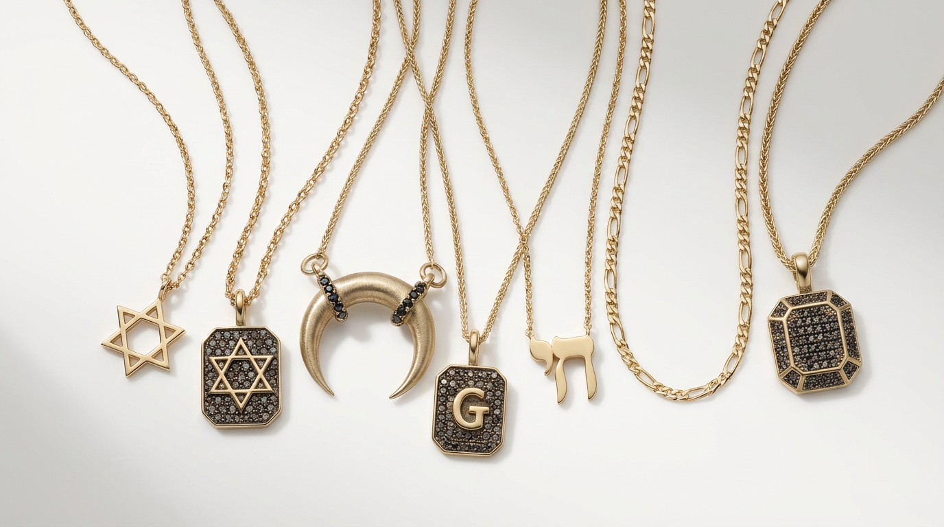 14K Gold Necklaces - Handmade Minimalist Designs | Maya Geller